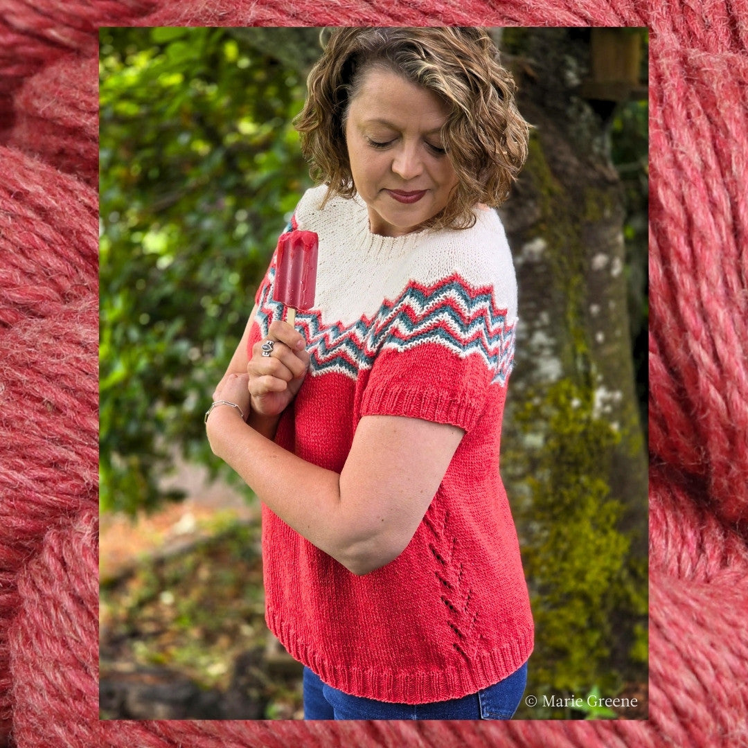 Astro Pop Kit knit in Acadia – Purlescence