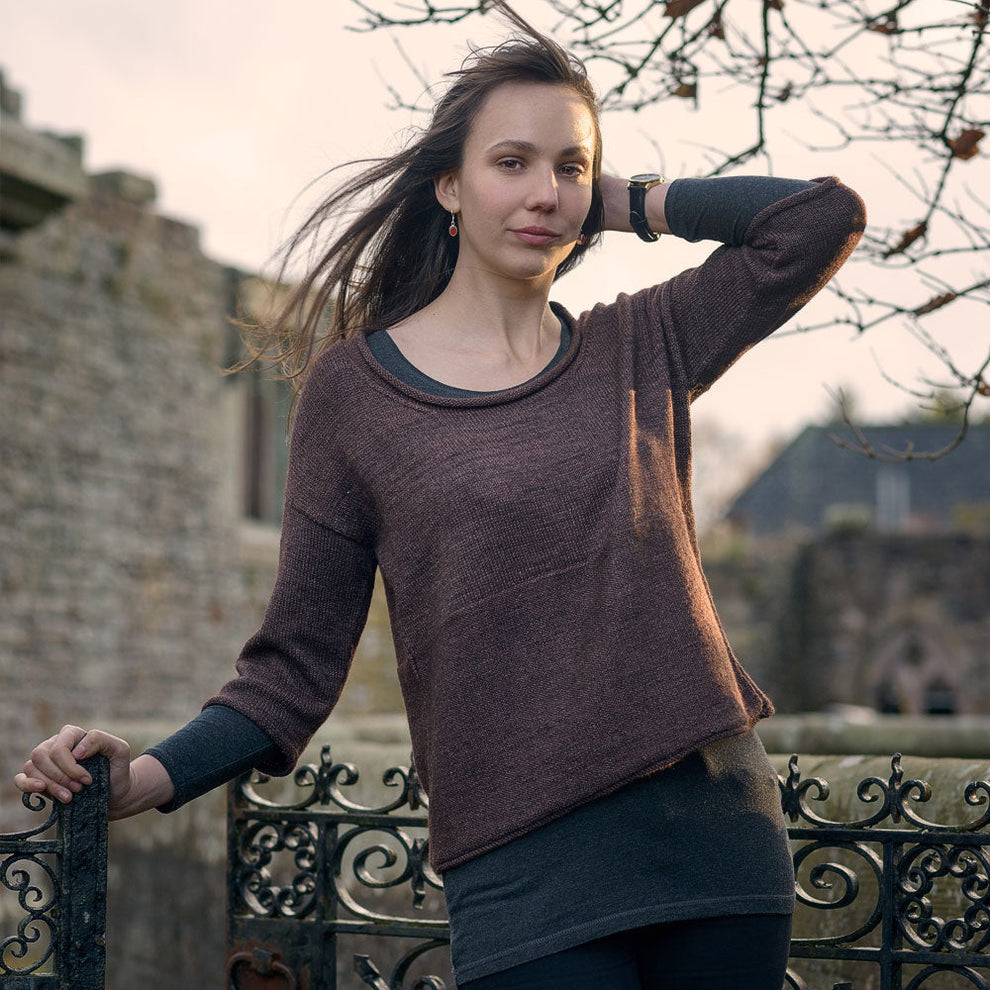 Boxy Sweater Pattern – Purlescence
